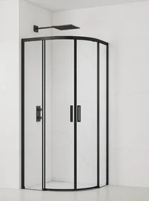 Sprchový kout čtvrtkruh 80x80 cm SAT TEX BB SATTEXSBB80CT