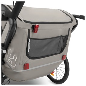 Hauck Bike N Walk Duo cyklovozík 3v1 light grey