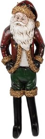 Vánoční dekorace figurka Santa Claus - 13*7*39 cm