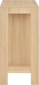 Barový stůl s regálem dub 110 x 50 x 103 cm 280213