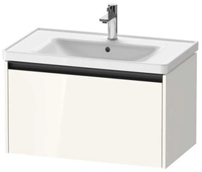 Duravit Ketho.2 - Umyvadlová skříňka 44x78x46 cm, 1 zásuvka, lesklá bílá K25083022220000