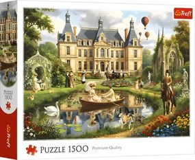TREFL Puzzle Palác u vody / 1500 dílků / 85 x 58 cm