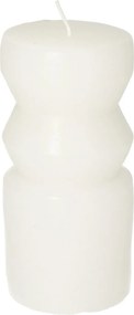 Svíčka Cornelia 14cm white