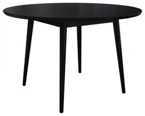 Kulatý stůl Vidariko FI 120, Barva: černá Mirjan24 5903211140259