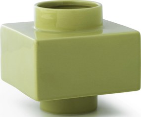 Centrální díl modulární vázy Deko Object S4 šalvějově zelený