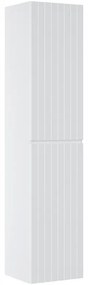 COMAD Vysoká závěsná skříňka - ICONIC 80-01 white, matná bílá