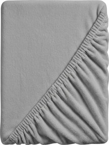 Prostěradlo mikroplyš SOFT 180x200 cm světle šedé
