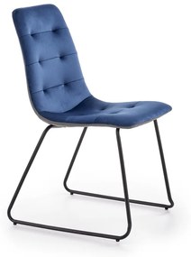 ImportWorld Jídelní židle F321, tmavě modrá