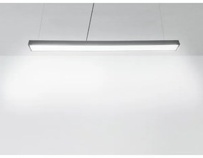 LED Lustr na lanku LED/32W/230V 4000K pr. 120 cm černá