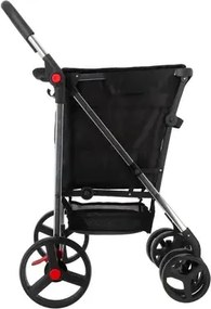Rolser Basket Polar 4Big černá / Nákupní vozík / Skládací / S brzdou /