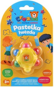 Voskovky Hvězda 6 barev