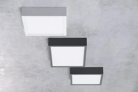 Stropní svítidlo čtvercové mivvy KAPA bílá 25W 3000K stmívatelné 1-10V KAP212110V25W3KW