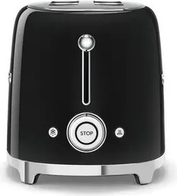 SMEG 50's Retro Style černá / Topinkovač / 950 W / 2 sloty / 2 topinky