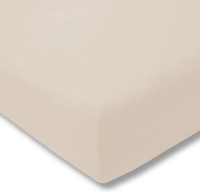 Prostěradlo jersey s gumou 100x200 202 béžové 160 g/m2 Estella