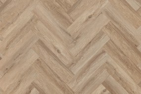 Minerální podlaha Dub Windsor - titanium nano layer, uv vrstva, design dřeva, vzor rybí kost - CA 184-H