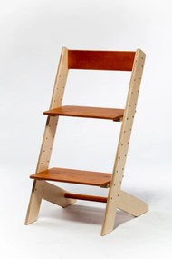 Lucas Wood Style rostoucí židle EASY LINE -  mahagon