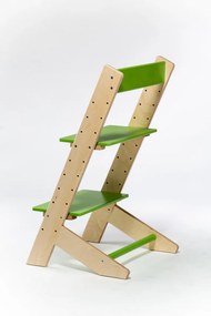 Lucas Wood Style rostoucí židle EASY LINE -  zelená