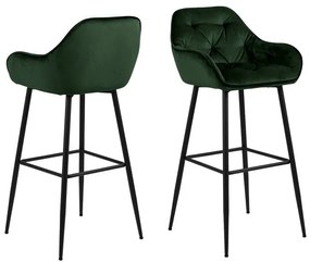Barová židle Bora zelená