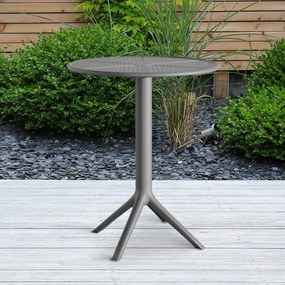 Kulatý stůl Lacota 60 cm - antracitová