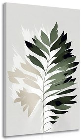 Obraz kapradina s nádechem minimalismu Varianta: 50x100