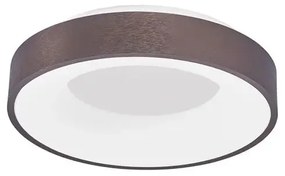 Stropní svítidlo LED se stmíváním Rando Thin 38 3000K hnědá