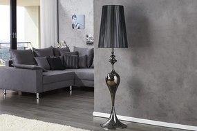 Stojací lampa Lucie černá