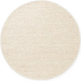 Krémový ručně tkaný vlněný kulatý koberec ø 200 cm Bexley Woolwich – Ted Baker