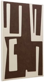 OnaDnes -20% Abstraktní obraz Kave Home Salmi 140 x 90 cm