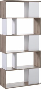 FALCO Regál Penta 735 jackson hickory/bílá