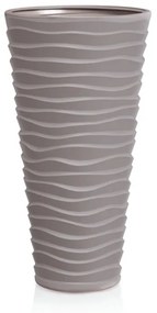 PROSPERPLAST Květináč - SAND SLIM Průměr: 35 cm, Barva: antracit
