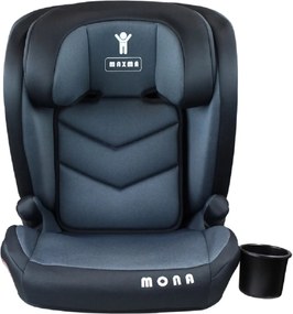 Maxma Dětská autosedačka R129 SARAH ISOFIX černá/šedá, 100-150 cm