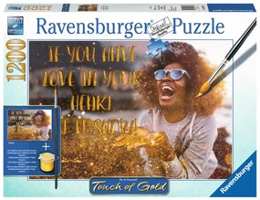 Ravensburger puzzle touch of gold ukaž lásku 1200 dílků