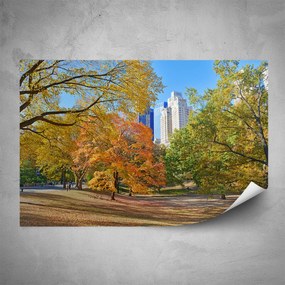 Plakát - Podzimní New York (60x40 cm) - PopyDesign