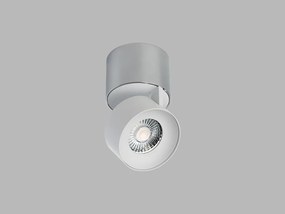 LED2 11508351 KLIP ON stropní bodové nastavitelné sklopné svítidlo 11W / 770lm 3000K chrom / bílá Stropní bodovky