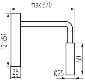 Kanlux 32523 - LED Flexibilní lampička TONIL LED/2,7W/230V bílá