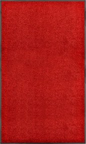 vidaXL Rohožka pratelná 90 x 150 cm [323425] Barva: Červená