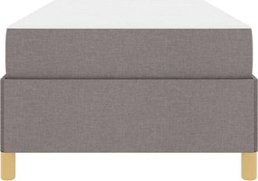 Rám postele Taupe 90 x 190 cm textil 3398903