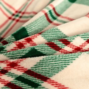 Mikroplyšové povlečení WINTER PLAID barevné Rozměr povlečení: 70 x 90 cm | 140 x 220 cm