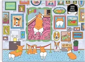 GALISON Puzzle Muzeum Corgi / 1000 dílků / 69 x 51 cm