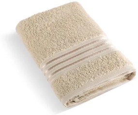 Bellatex Froté ručník kolekce Linie, světle béžový - 50x100 cm
