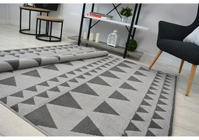 Luxusní kusový koberec Efra šedý 200x290cm