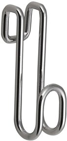 Aqualine, Závěsný háček na sprchové zástěny, chrom, 37020
