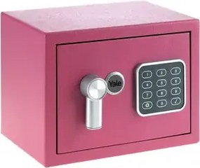 Yale YSV 170 DB2 P růžová / Trezor / Digitální klávesnice / 3,8 l / Oc
