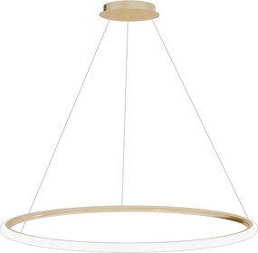 Toolight Toolight, závěsné svítidlo 40cm, 24W, 3000K, LHJ001-CP, zlatá lesklá, OSW-50000