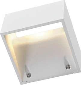 LA 232101 Venkovní svítidlo LOGS nástěnná bílá 230V/480mA LED 8W IP44 3000 - BIG WHITE (SLV)