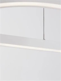 Závěsné LED svítidlo NOVA LUCE CUPPE 58W 3000K bílé 9345625