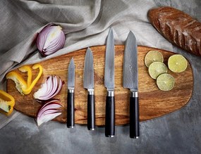 CS SOLINGEN Nůž santoku damascénská nerezová ocel 12,5 cm KONSTANZ CS-071318