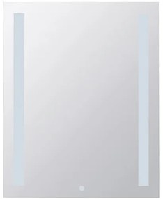 Bemeta Design Zrcadlo s LED bočním osvětlením, 600 x 800 mm, dotykový senzor - 101301107