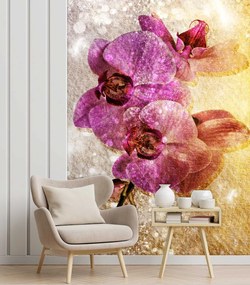 Gario Fototapeta Fialové orchideje Materiál: Vliesová, Rozměry: 100 x 140 cm