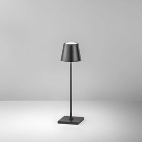 FAN LED-DRINK-S-NER Nabíjecí venkovní svítidlo DRINK‑S černá, LED 1,5 W, 165 lm, integrovaná baterie 1900 mAh - FANEUROPE